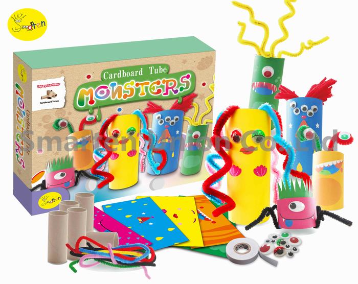 Cardboard Tube Monsters - SMARTEN-olesaler | wholesale craft supplies ...